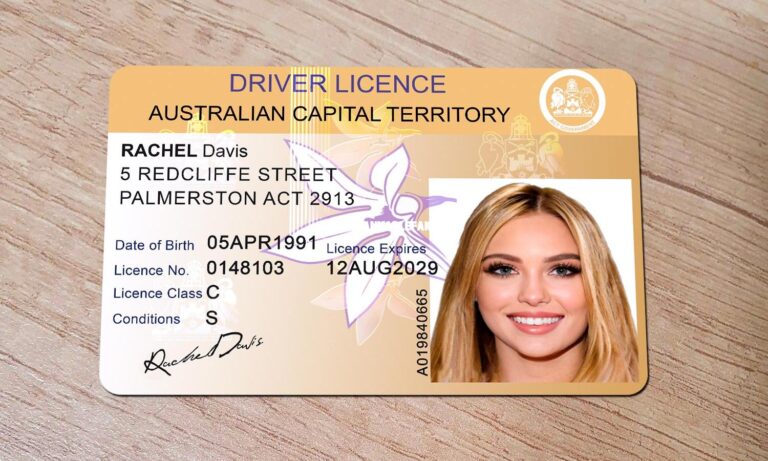 Australian Driver’s License for Sale on the Dark Web