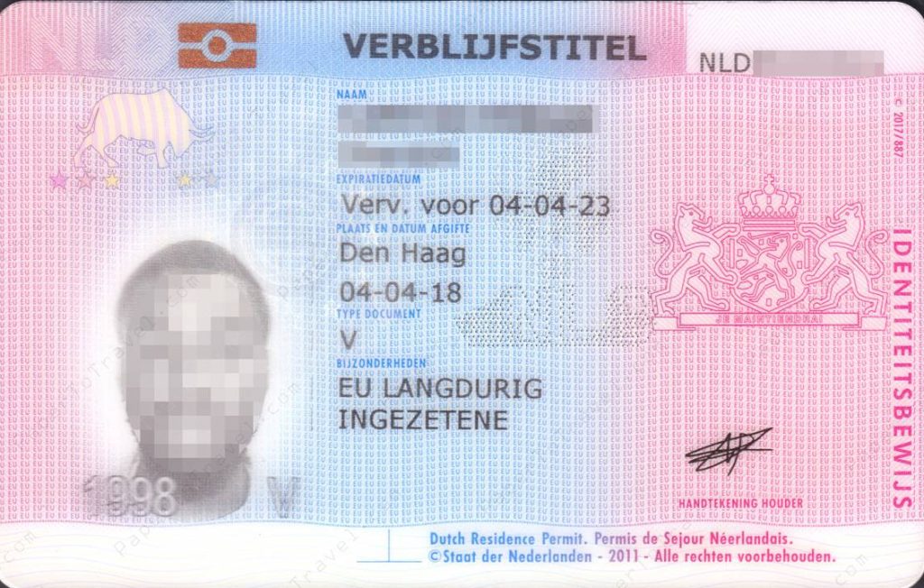 Netherlands Residence Permit for Sale - Darknetdocuments
